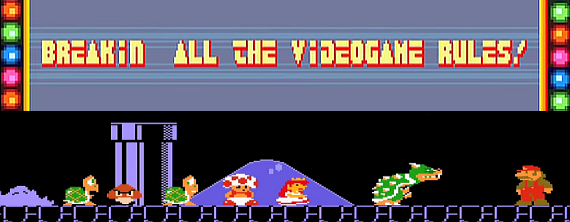 Classic Video Game Characters Breaking All The Rules! | AUSRETROGAMER