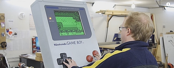 Ben Heck's Giant Game Boy: The Game Man | AUSRETROGAMER
