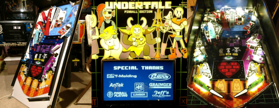 Underpin: A Physical Undertale Pinball Machine! | AUSRETROGAMER