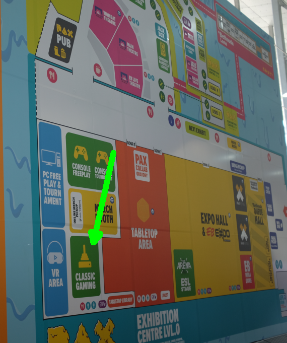 PAX AUS 2019 Classic Gaming – Map | AUSRETROGAMER