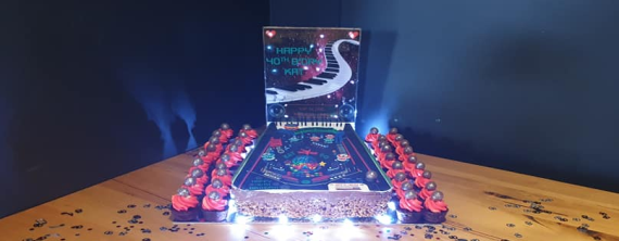 Super Awesome Pinball Birthday Cake | AUSRETROGAMER