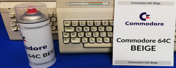 Commodore 64 Beige Spray Paint | AUSRETROGAMER