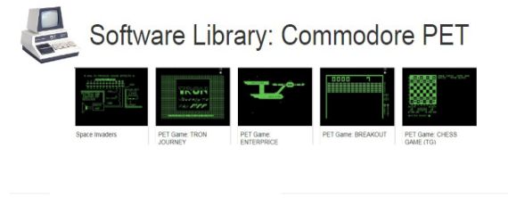 Commodore PET programs running in browser | AUSRETROGAMER