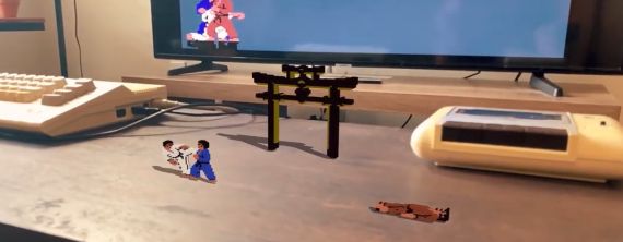 Commodore 64 Augmented Reality Ausretrogamer