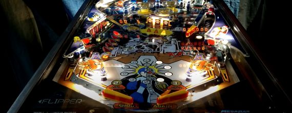 Mega Man Pinball: A Retheme of Williams’ 1979 Flash Pinball