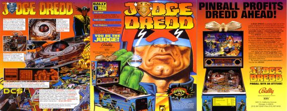JUDGE DREDD Pinball Promo Video from 1993 | AUSRETROGAMER