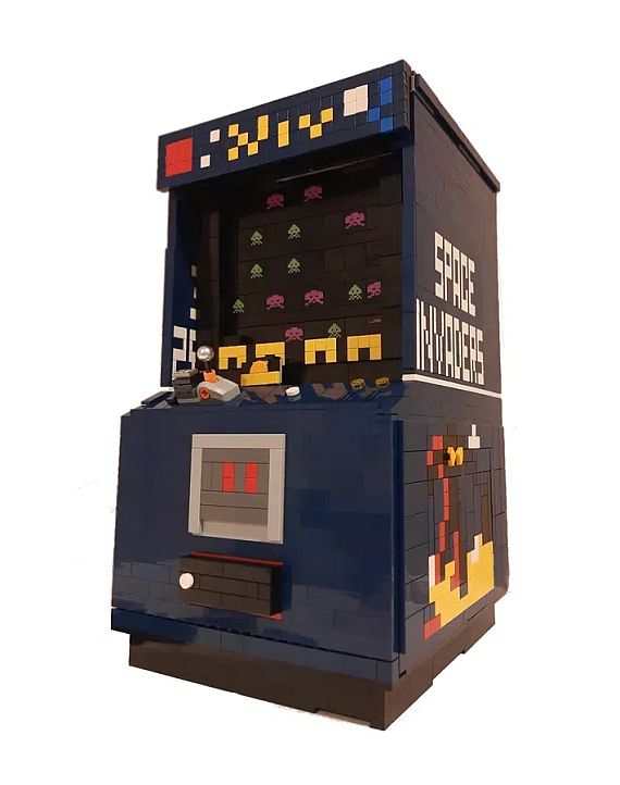Lego Space Invaders Arcade 1 Ausretrogamer