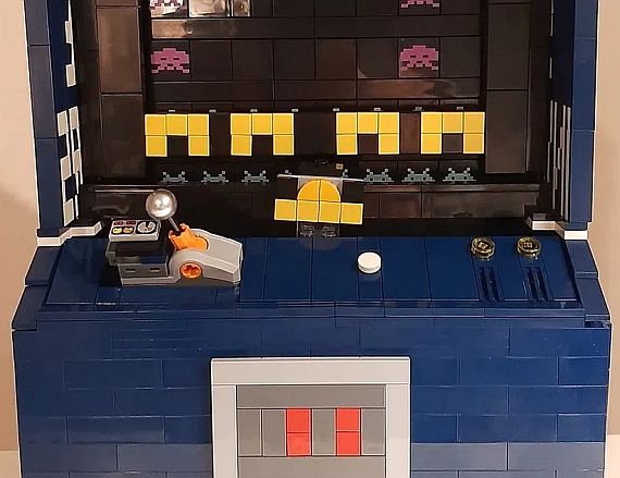 Lego Space Invaders Arcade Ausretrogamer