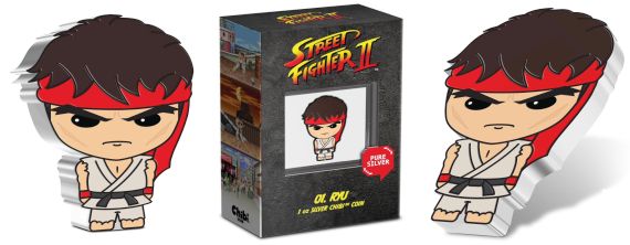 Chibi Coin Collection Street Fighter Series – Ryu Silver Coin ...