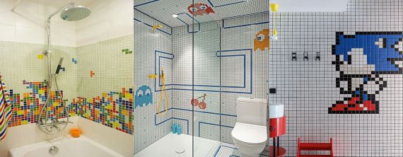 Retro Gaming Inspired Bathrooms | AUSRETROGAMER