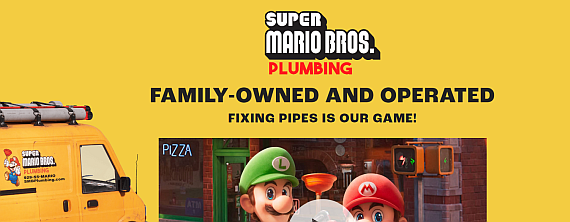 Super Mario Bros. Plumbing TV Commercial – Let’s A Go! | ARG