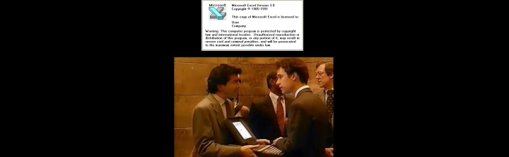 MS Excel In 1990 – It’s Oh So Cheesy! | AUSRETROGAMER